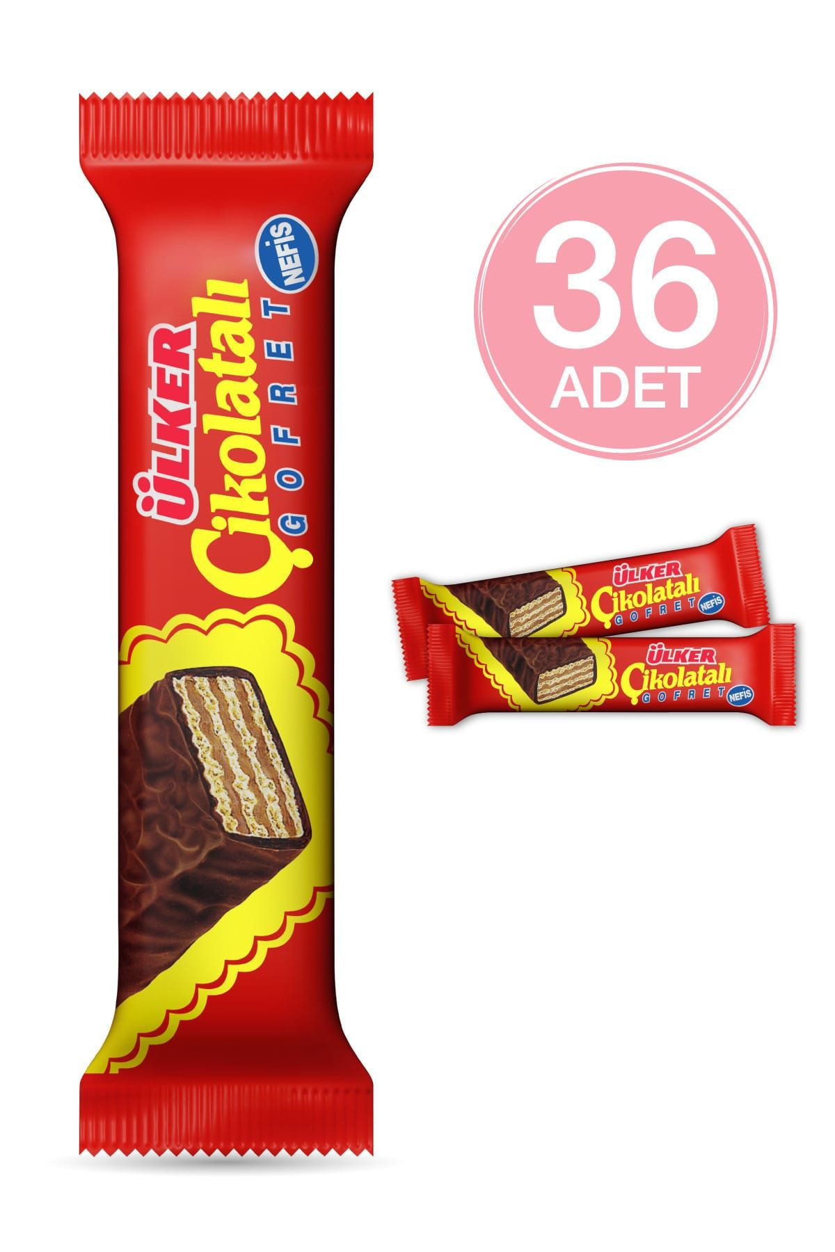 Ülker Çikolatalı Gofret (36 Adet) - idefix