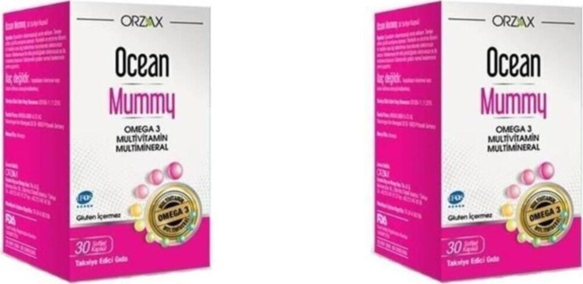 Ocean Mummy 30 Kapsül Multivitamin Multimineral 2 li - idefix