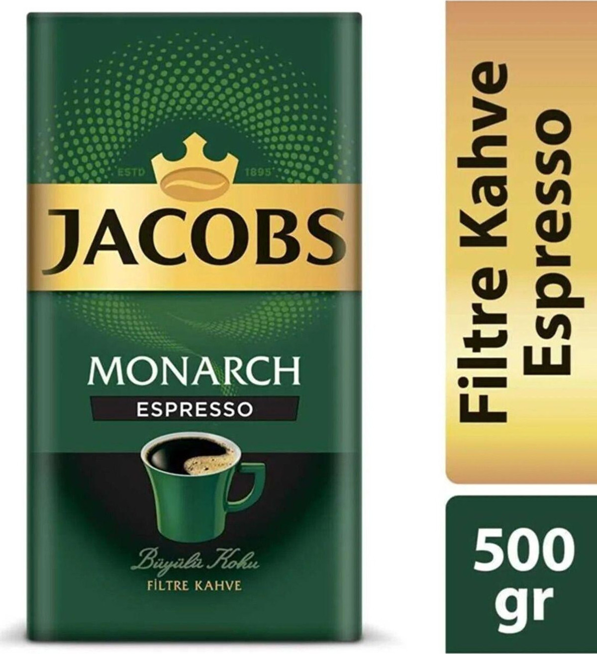 Jacobs Monarch Espresso Filtre Kahve 500 gr - idefix