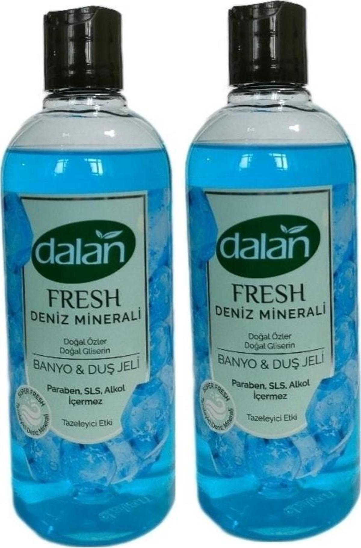 Dalan Fresh Doğal Çiçek Özleri Doğal Gliserin Duş Jeli Deniz Minerali ...