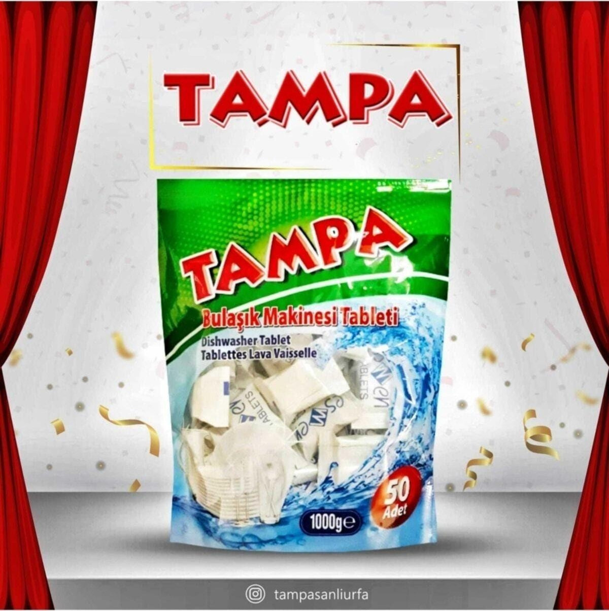 Bulaşık Makinası Tablet Deterjan 50 Tablet - idefix