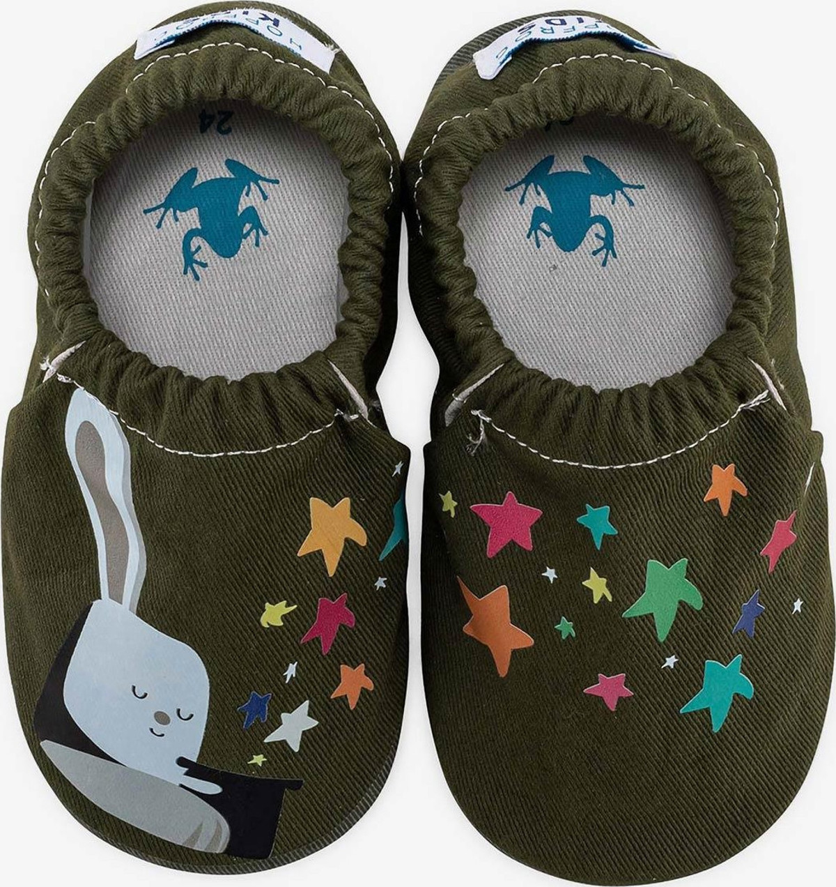 Bunny Wizard Hyper Haki Barefoot Akıllı Patik - idefix