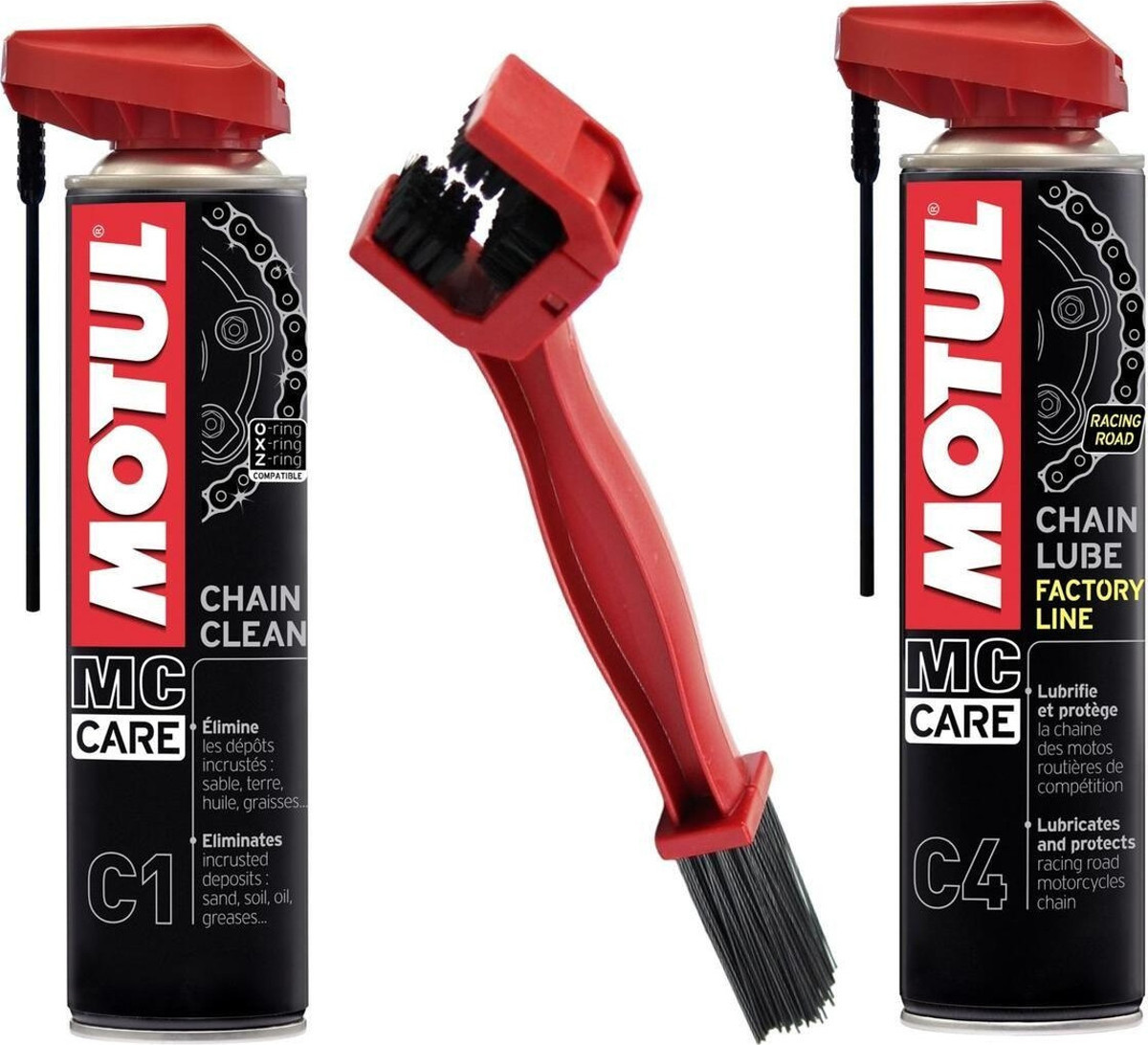 YENİ C1 + C4 + FIRÇA ZİNCİR BAKIM SETİ - idefix