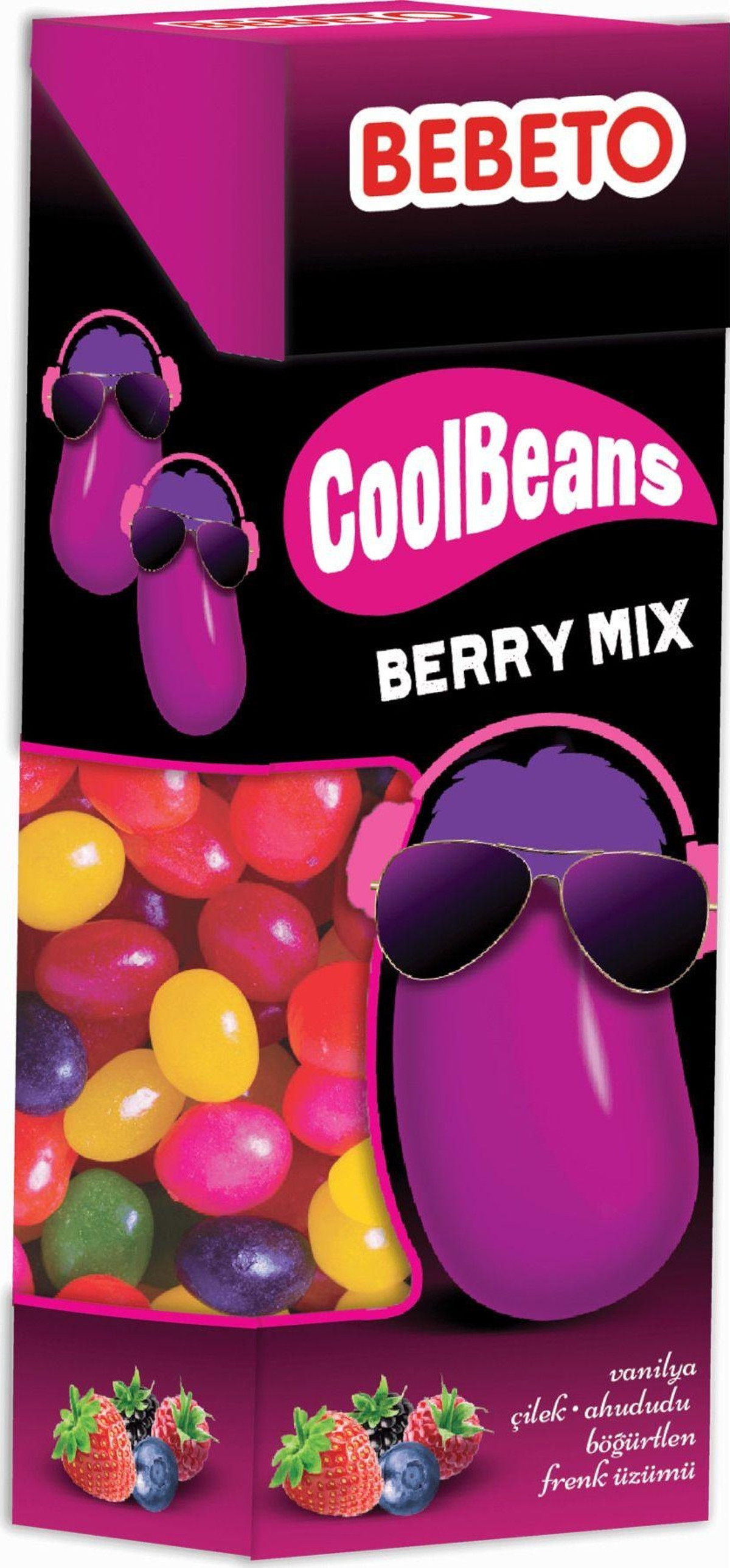 Bebeto Cool Beans Berry Mix 30 Gr 12 Adet - idefix