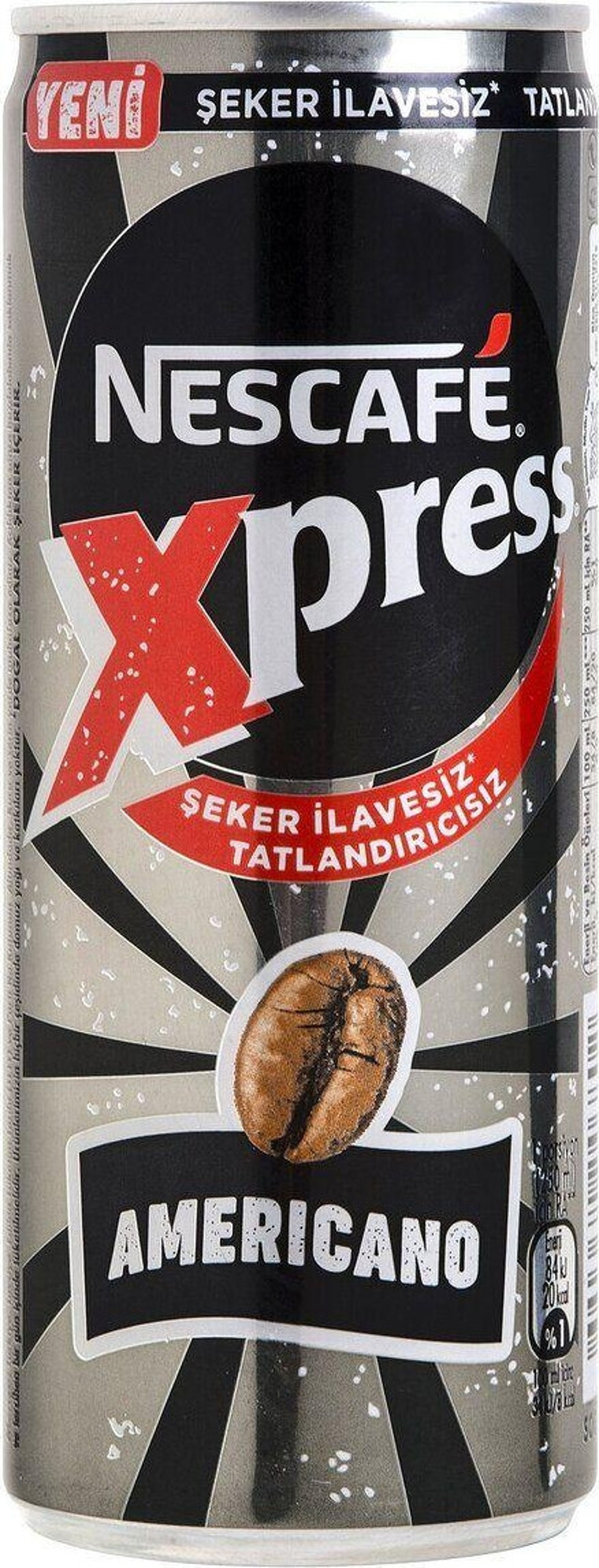 Nescafe Xpress Americano Soğuk Kahve 250 Ml X 6 Adet - idefix