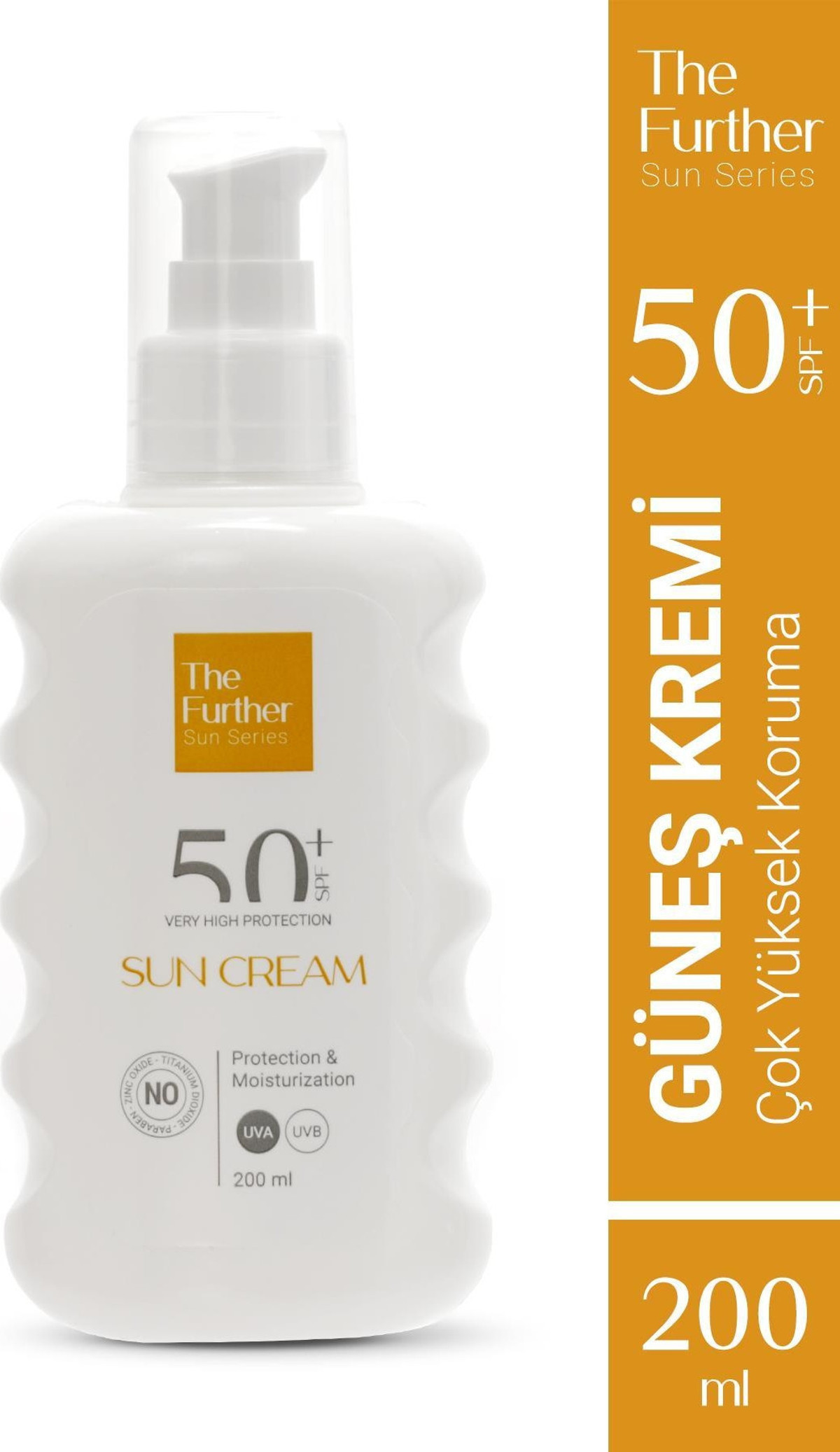The Further Güneş Koruyucu Losyon SPF 50+ Faktör Yüksek Koruma Yetişkin ...