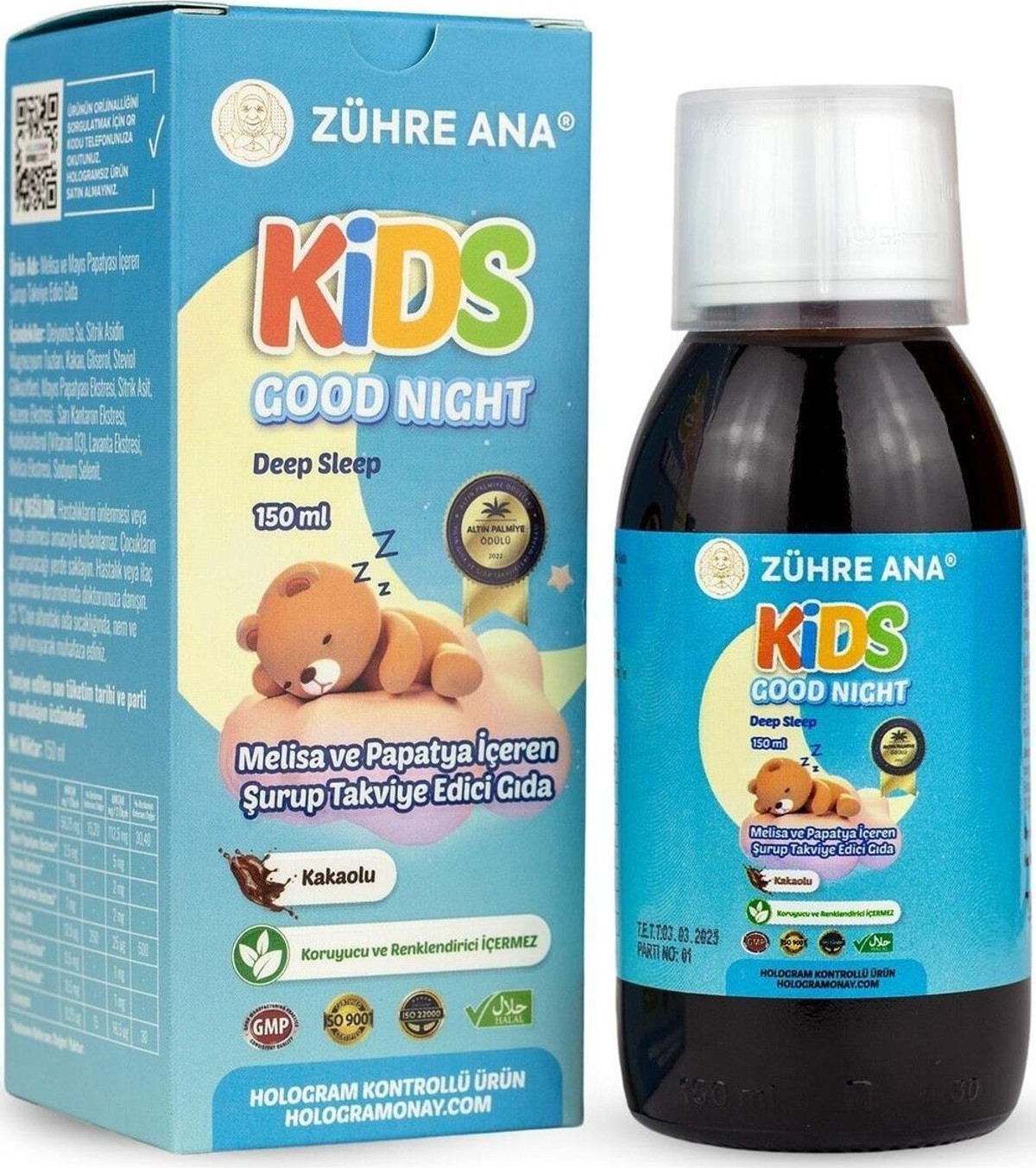 Zühre Ana Kids Uyku Şurubu Çocuklar Için - Melisa Ve Papatya Içeren ...