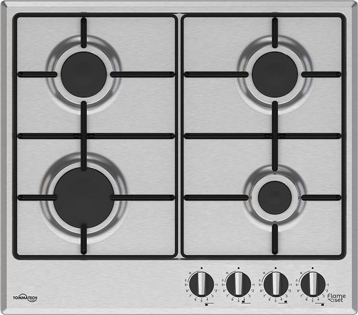 Tommatech Tao6006Im Ankastre Gazlı Ocak 60 Cm Inox Metal - idefix
