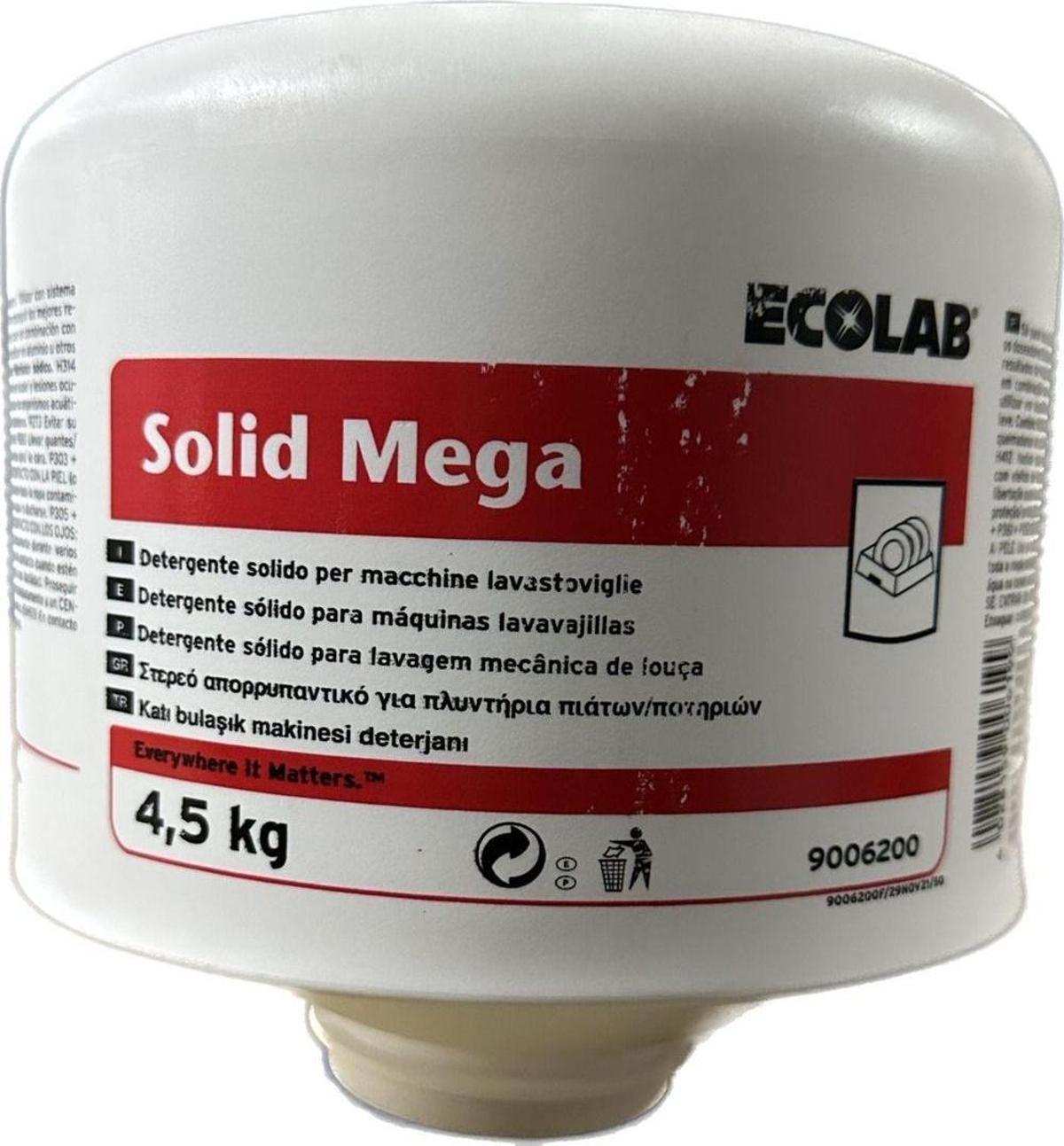 Ecolab Solid Mega 4,5 kg Katı Bulaşık Makinesi Deterjanı - idefix