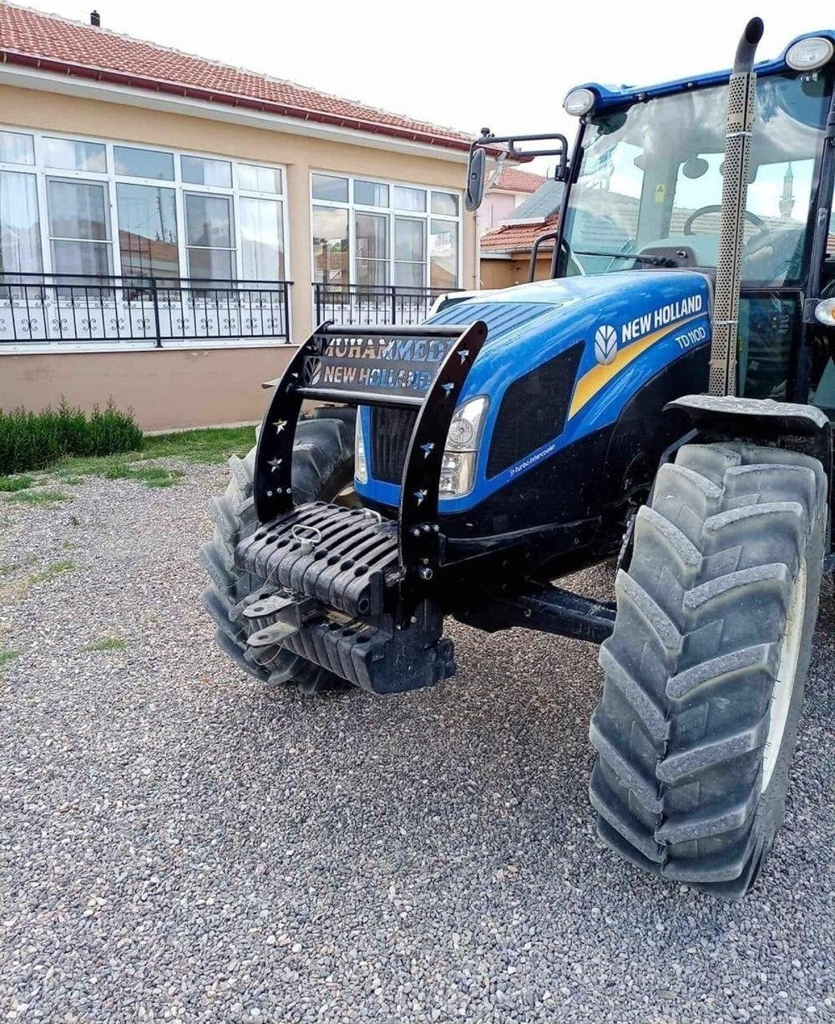Tarım Garaj New Holland Traktör Tampon Ön Ağırlık-Tüm Modeller