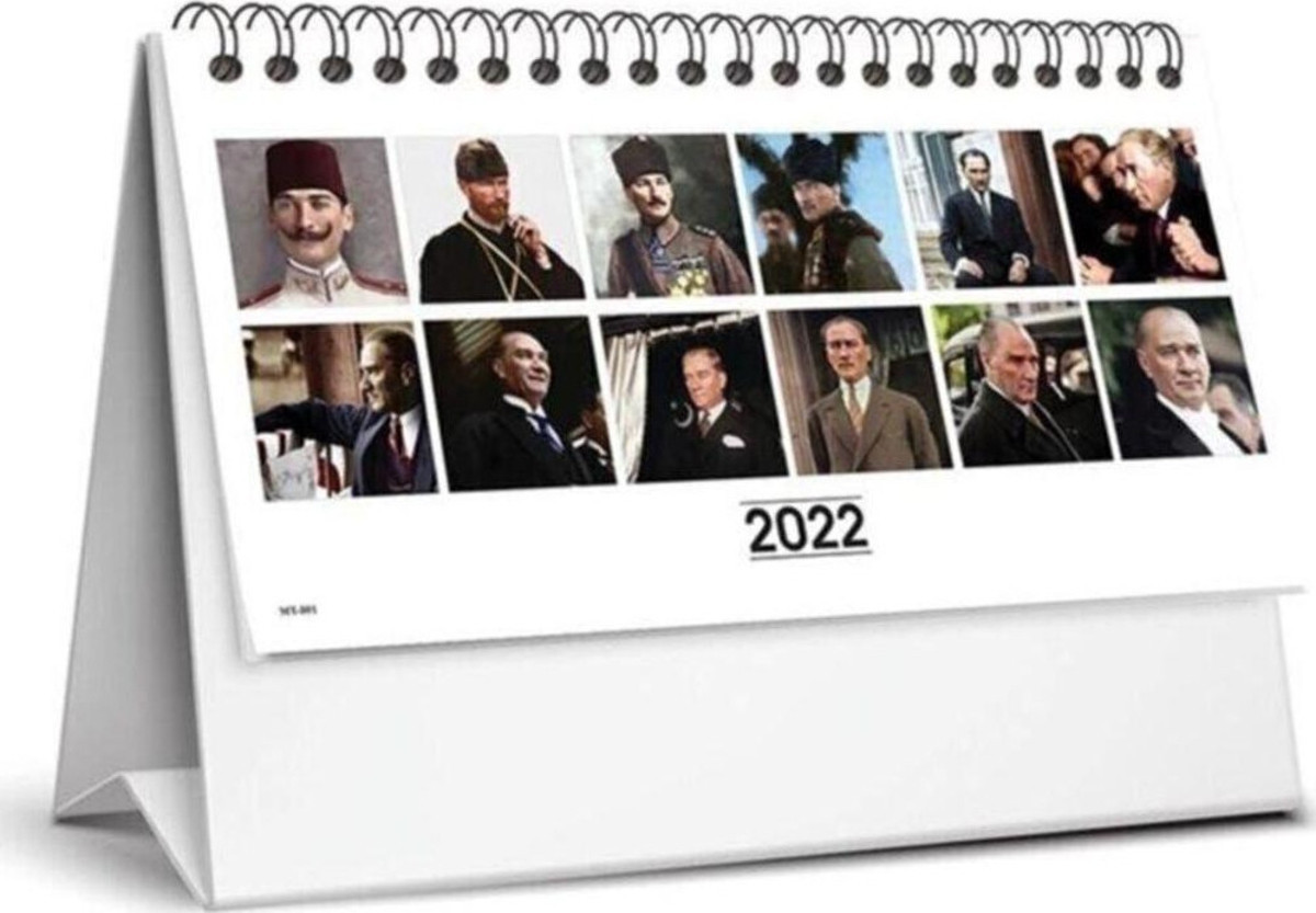 Lider 2022 Karton Üçgen Masa Takvimi - Atatürk, Mtk-801 - idefix