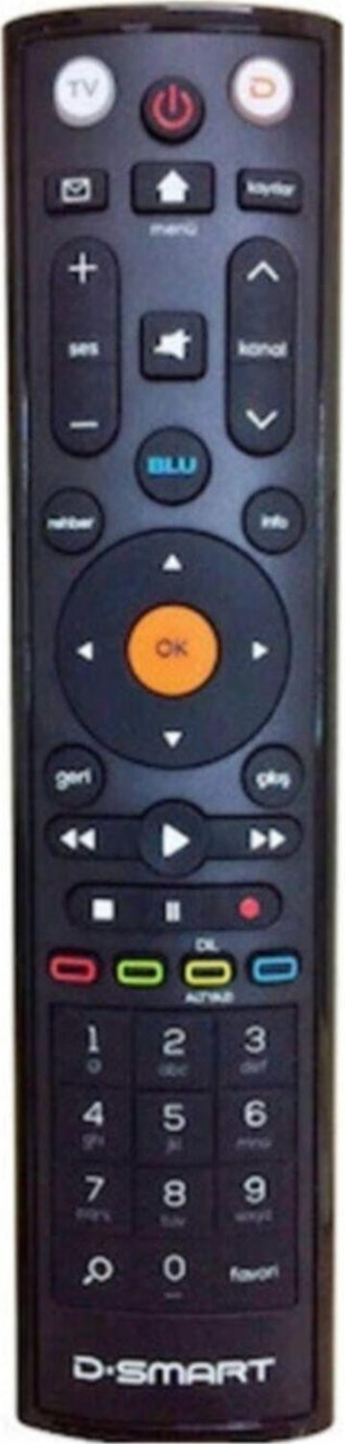 D-Smart Dsmart Akıllı Kumanda / Dsmart Orijinal Kumanda - idefix