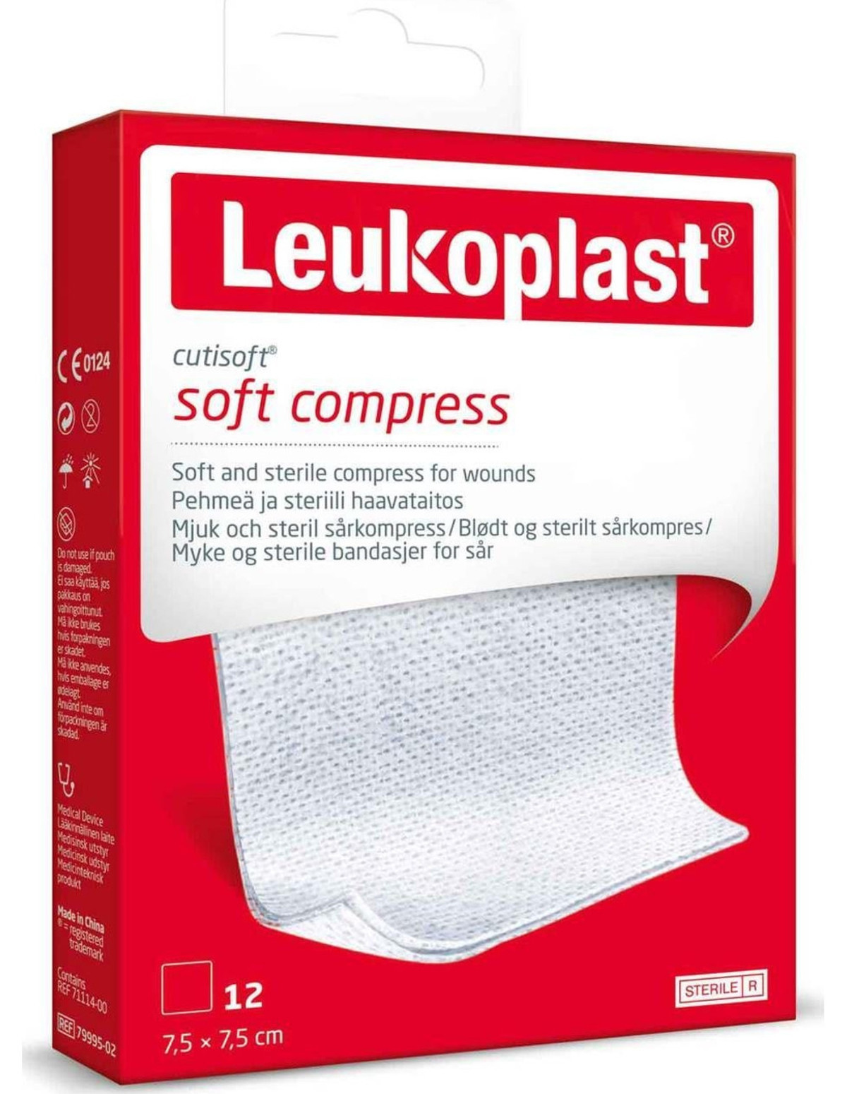 Cutisoft Soft Compress 7,5cm x 7,5cm Non Woven Yara Örtüsü - idefix