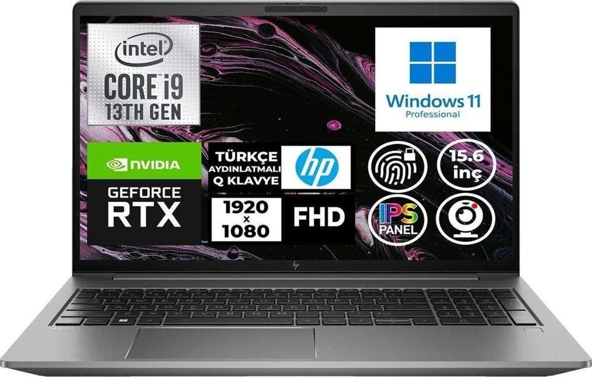 HP MWS ZBook Power G10 İ9-13900H 64GB 4TB SSD 8GB RTX 3000 15.6" FHD ...