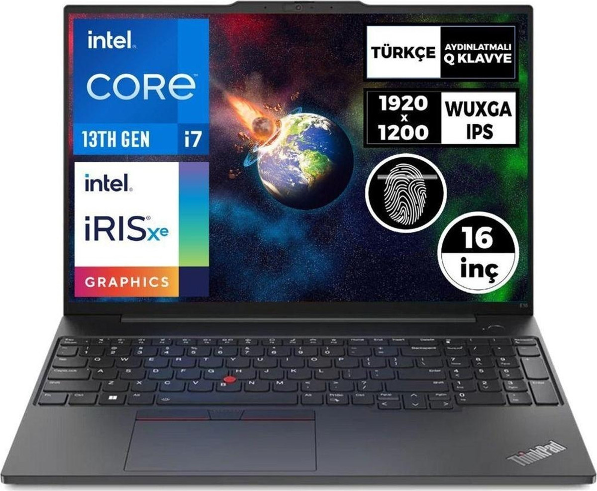 LENOVO ThinkPad E16 G1 i7-1355U 16GB 512GB SSD 16" WUXGA W11P ...