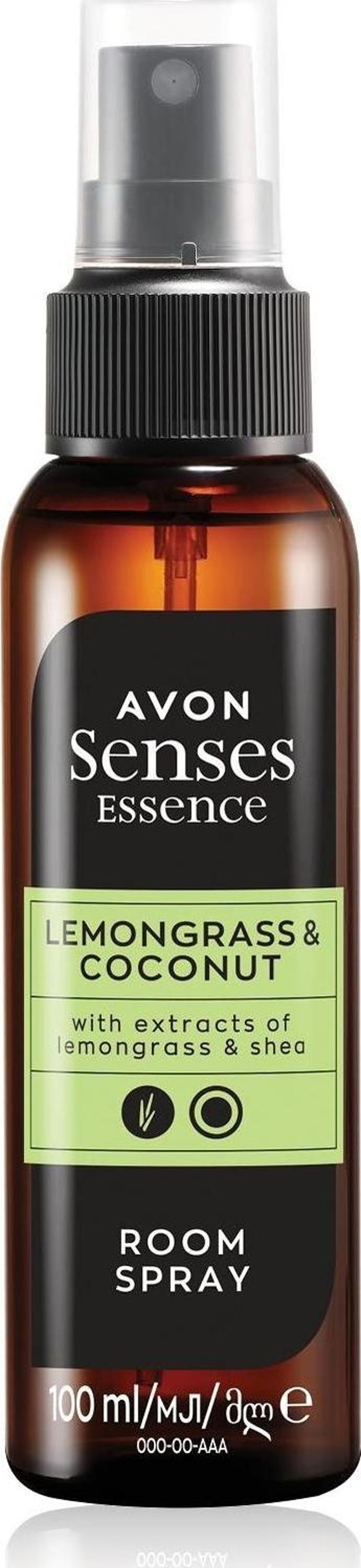 Avon Senses Essence Lemongrass & Coconut Limon Otu ve Hindistan Cevizi Kokulu Oda Spreyi 100 Ml ...
