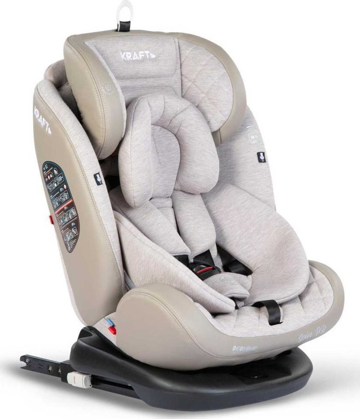 Kraft Spin PR 0-36 Kg Oto Koltuğu Bej - idefix