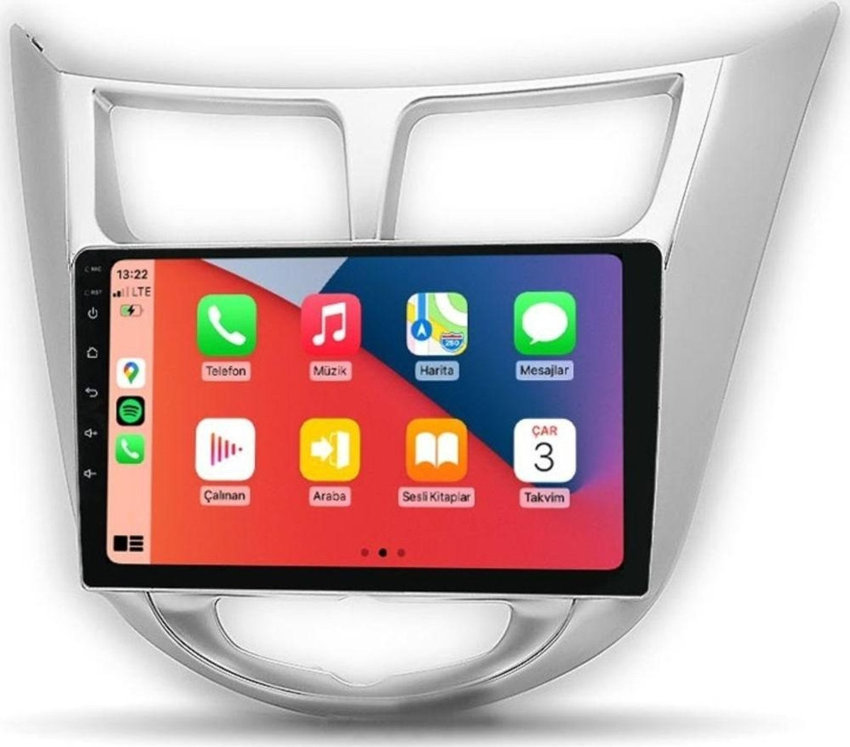 Maitech MTC 432 Serisi Hyundai Accent Blue Android Multimedya Oem Navigasyonlu Teyp - idefix