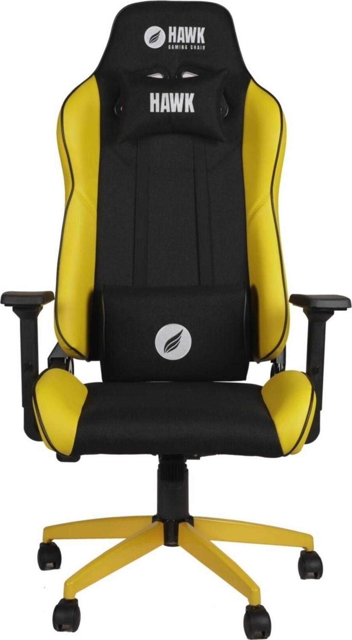 Hawk Gaming Chair Sarı Gaming Chair Medley M1 Deri Kumaş Oyuncu Koltuğu ...