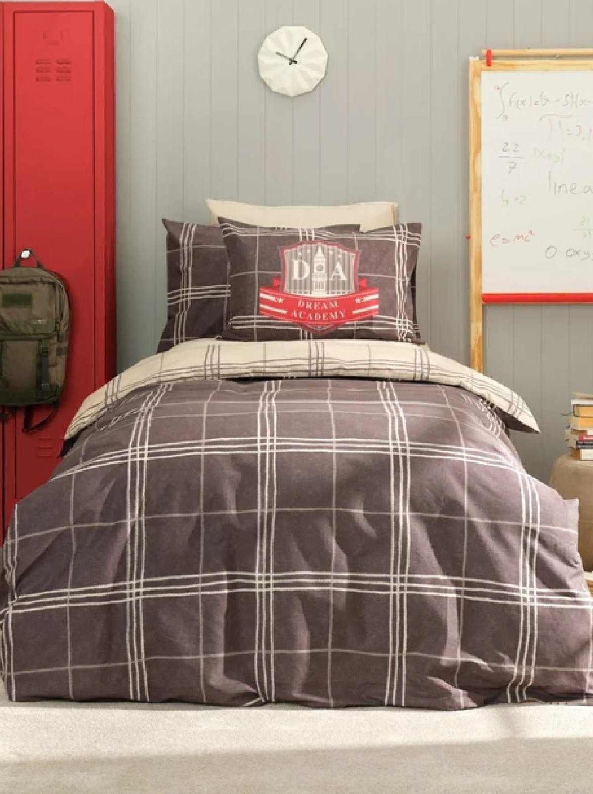 Karaca Home Young Bts Academy Antrasit %100 Pamuk Tek Kişilik Nevresim ...
