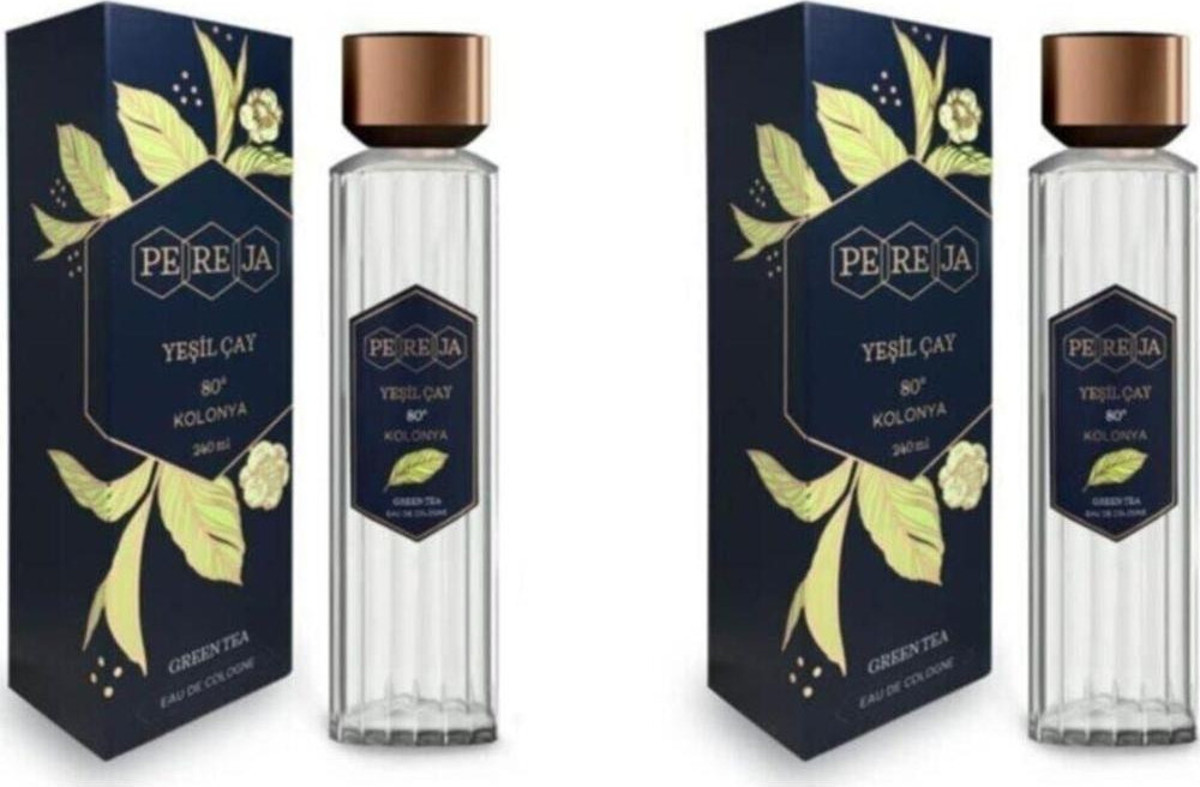 Pereja Yeşil Çay Kolonyası 240 ml X 2 Adet - idefix