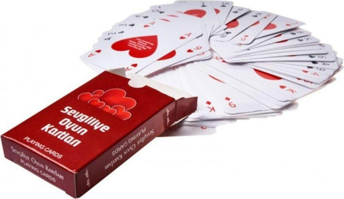 Adm Store Sevgiliye Hediye Sevgiliye İskambil Oyun Kartları Aşk Sözlü Kart Notu 75 - idefix