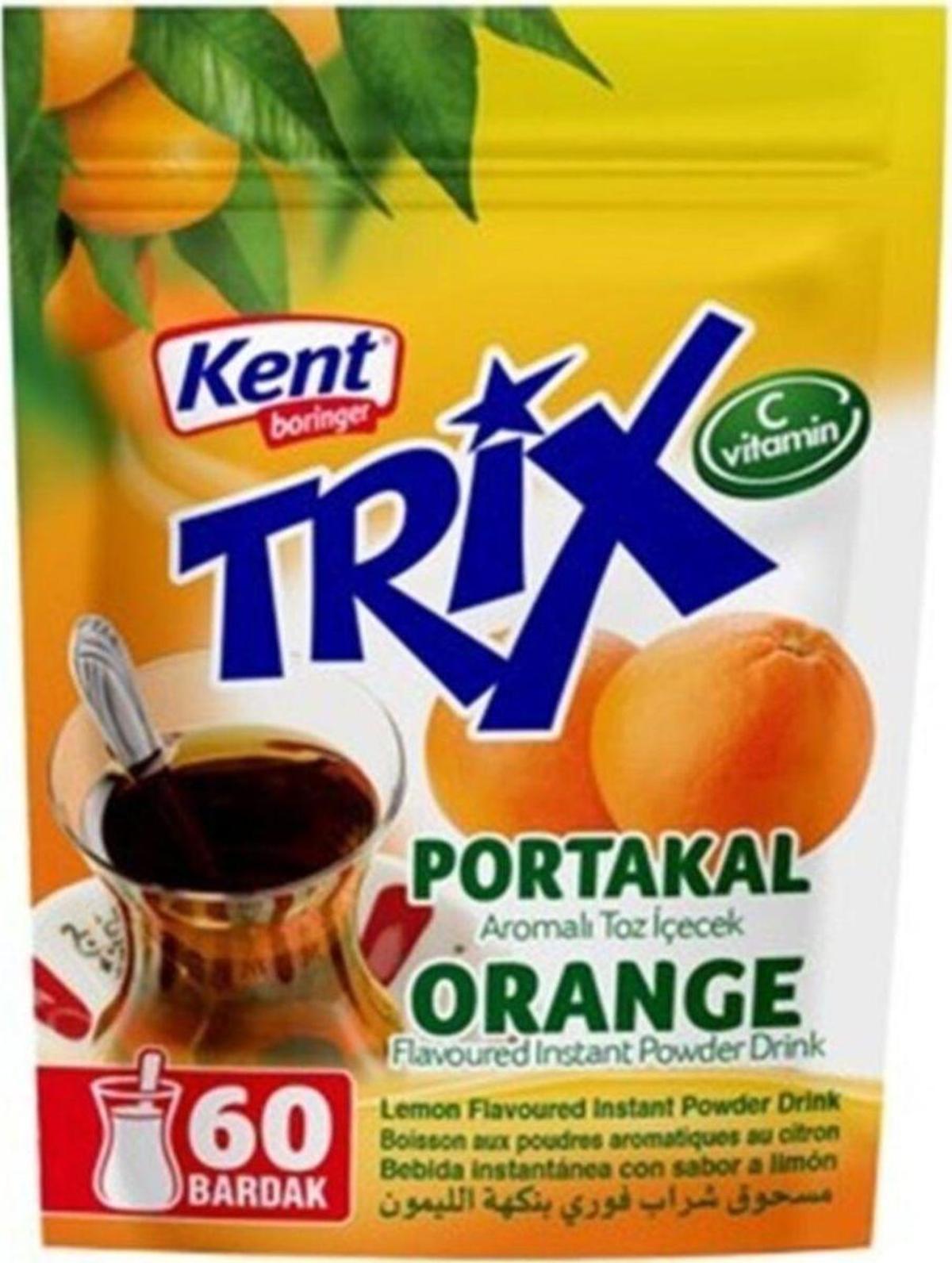KENT Trix Portakal Aromalı Toz Içecek 300 Gr - idefix