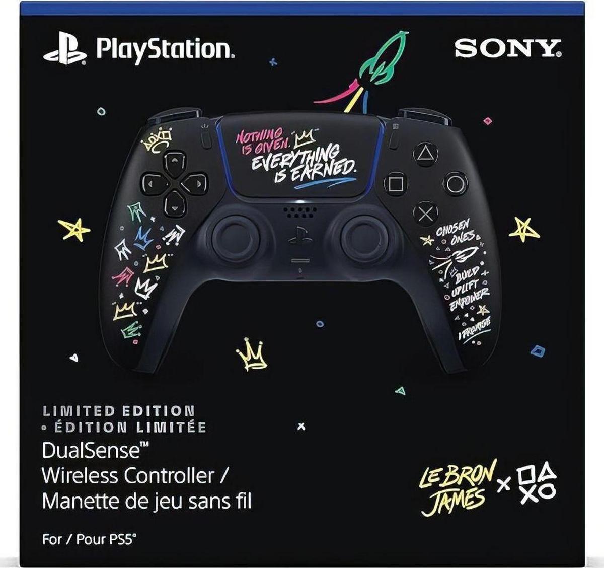 Sony PS5 Dualsense Limited edition Lebron James - idefix