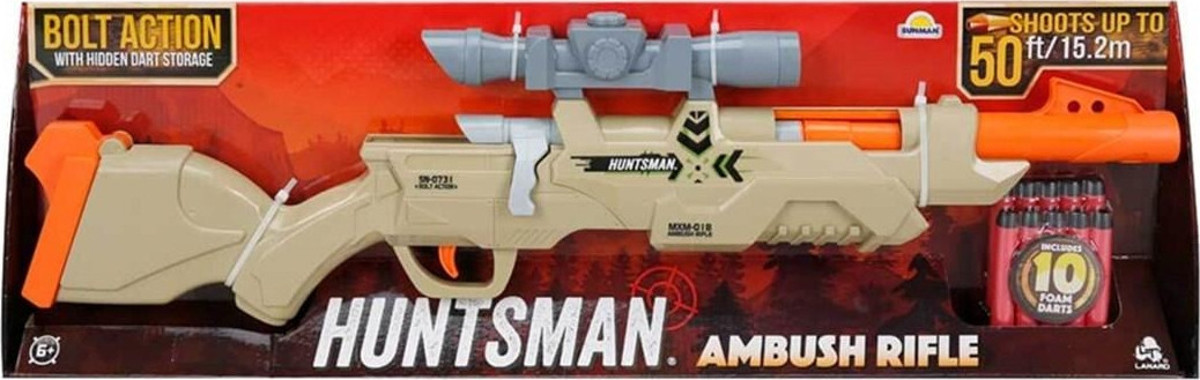 Lanard Toys Huntsman Alpha Ambush Tüfek 10 Dartlı