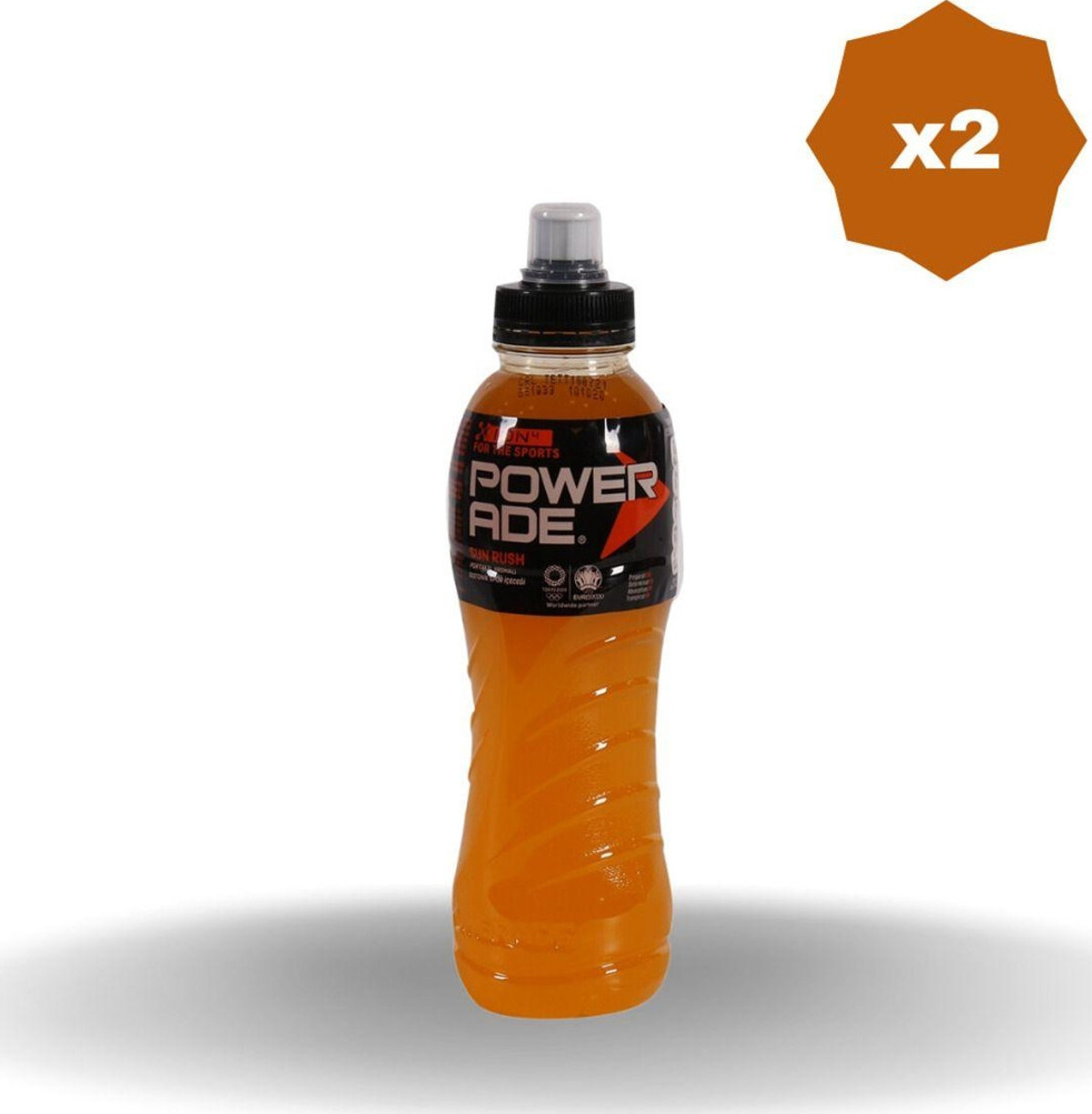 Powerade Sunrush Enerji İçeceği 500 Ml X 2 Adet - idefix