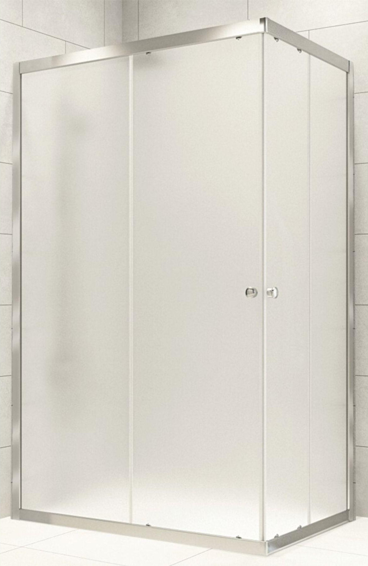 Durul Duşakabin 90X120 Dikdörtgen Buzlu Cam - idefix