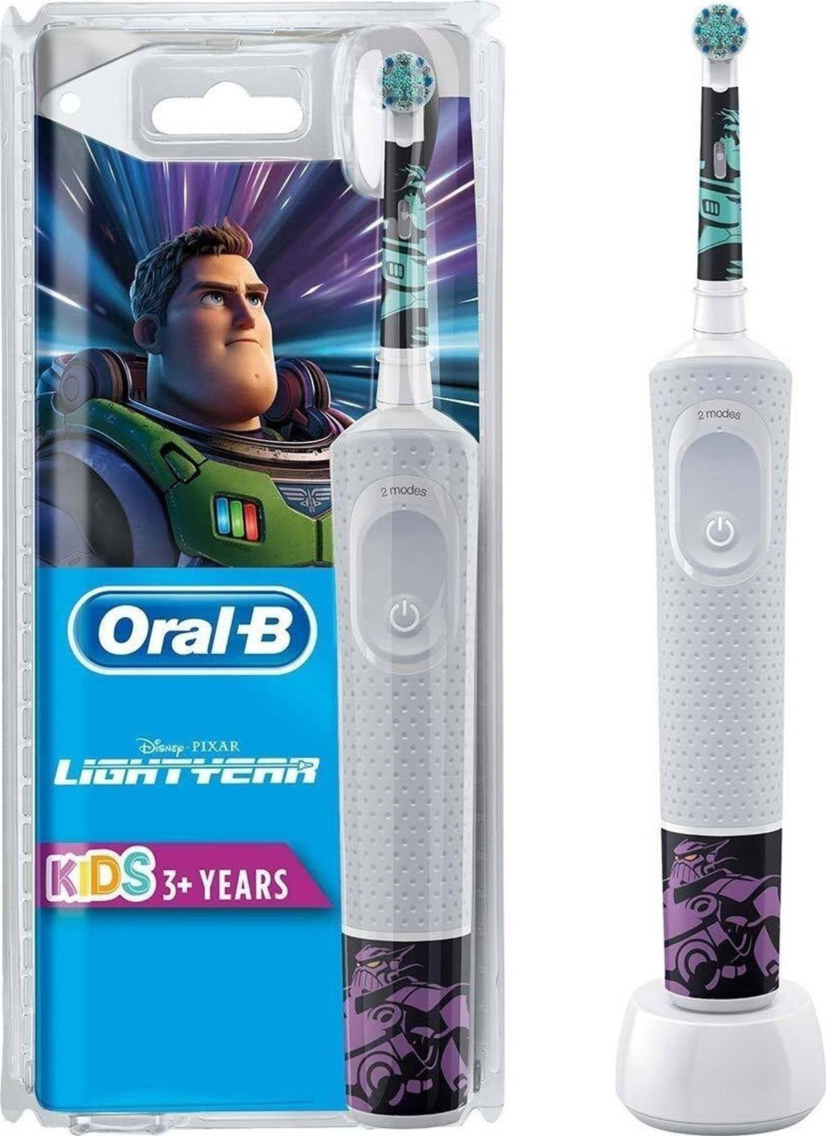 Oral-B D100 Lightyear Çocuklar Için Şarj Edilebilir Diş Fırçası - idefix