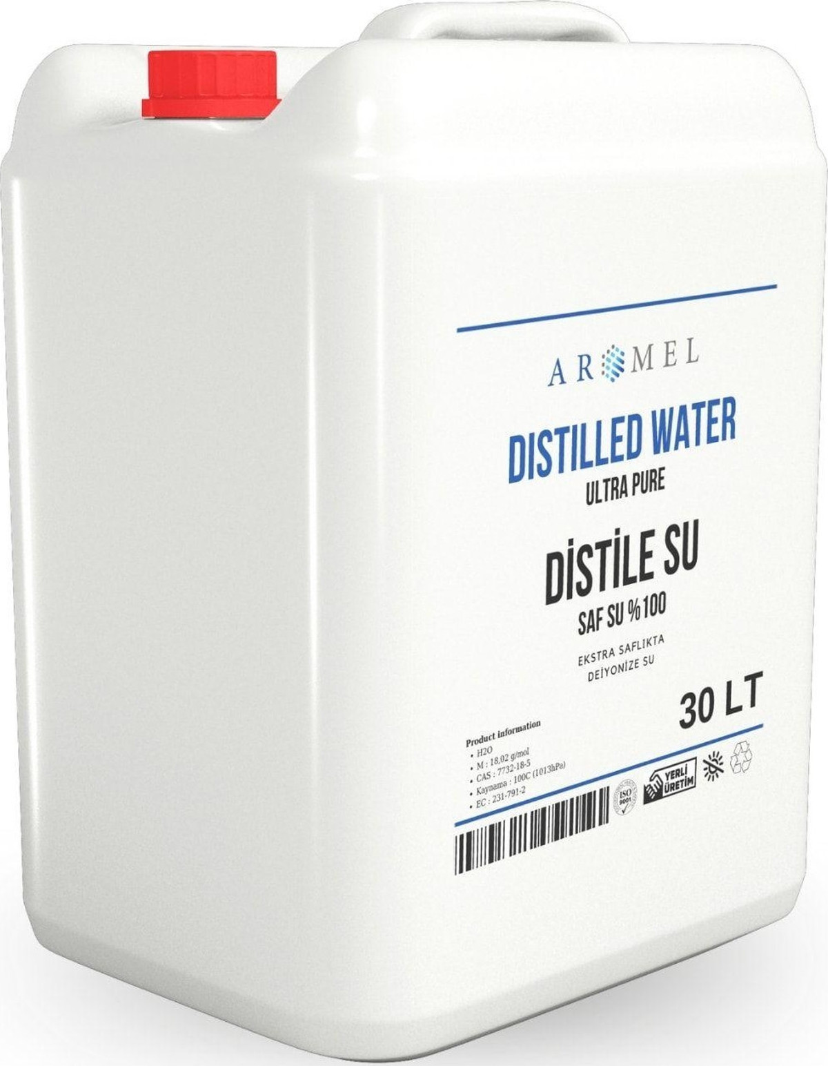 Aromel Oksijen Konsantratörü Suyu 30 Lt | Saf Su | Distile Su %100 Pure ...