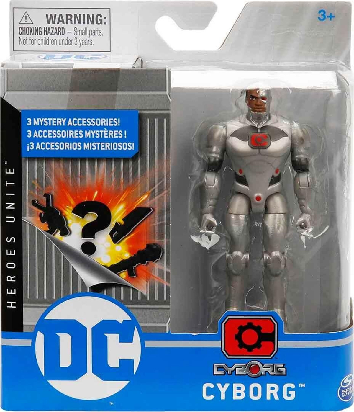 DC Comics Aksiyon Figürleri 10 cm. - Cyborg - idefix