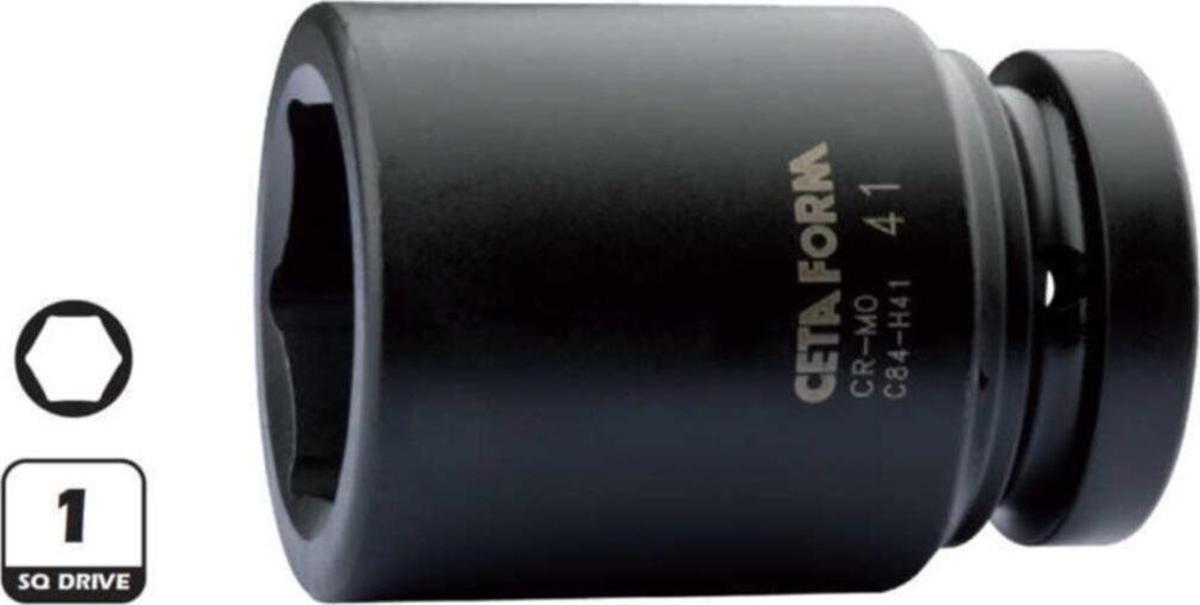 Ceta Form C84-H38 38Mm 1" 6 Köşe Derin Havalı Lokma Anahtar - idefix