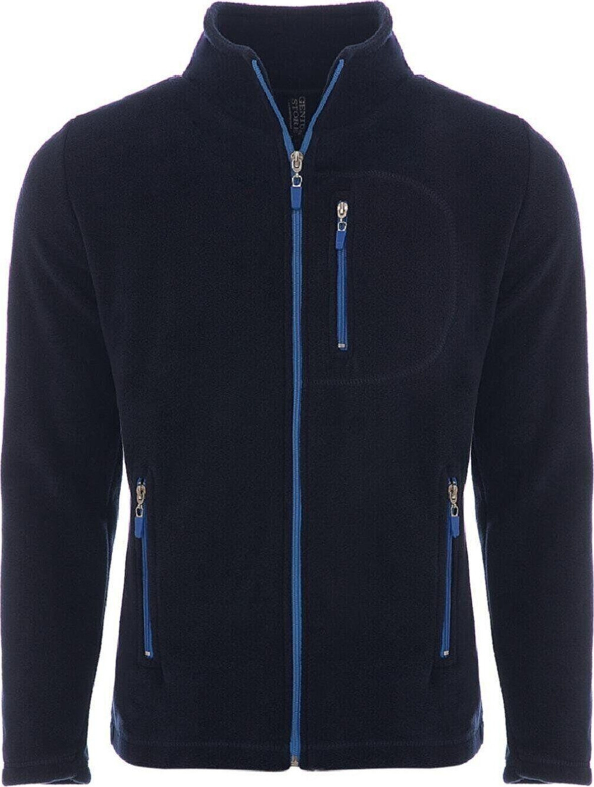 Genius Store Erkek Polar Tam Fermuarlı 3 Cepli Outdoor Polar Ceket ...