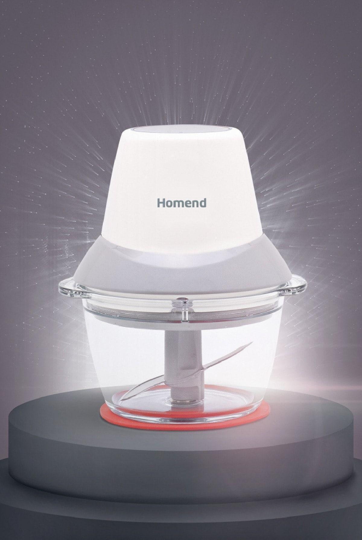 Homend Robochop 2101h Cam Hazneli Doğrayıcı Krem - idefix