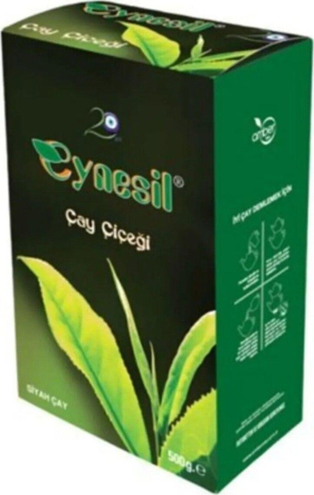 Amber Çay Eynesil Çay Çiçeği Hediyelik Kutu 500 X 3 Paket 1.5 Kilogram ...