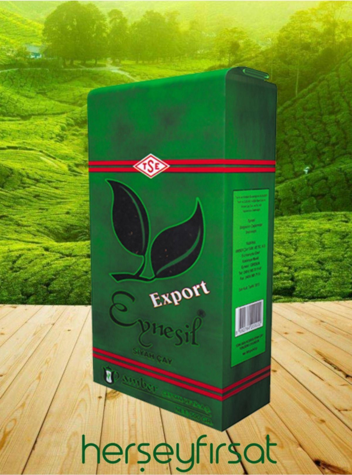 Amber Çay Eynesil Amber Export Siyah Dökme Çay 500 X 20 Paket 10 Kilogram