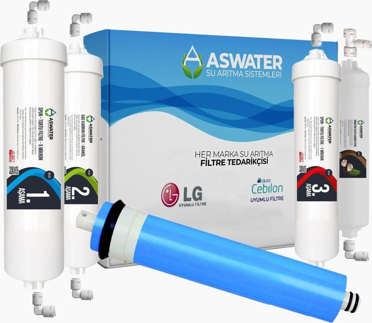 As Water Ihlas Aura Cebilon Uyumlu - Plus - Silver - Platinum - Filtre ...