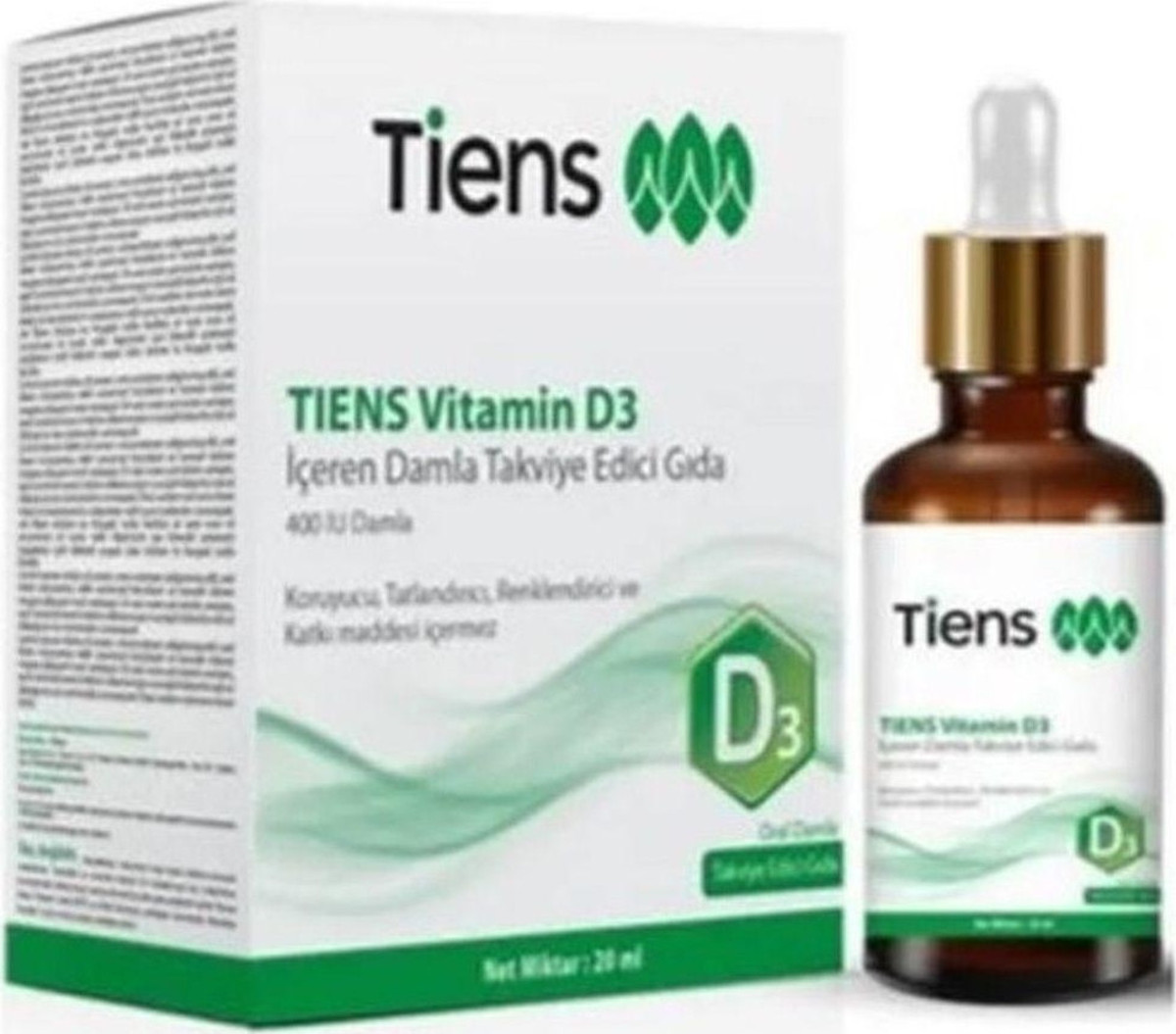 Gta Vitamin D3 Içeren Damla Takviye Edici Gıda