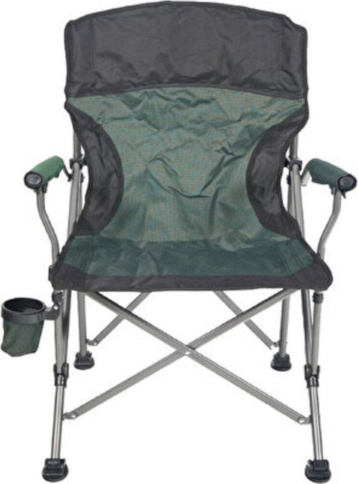 Nurgaz Panotte Lüks Katlanabilir Kamp Sandalyesi Yeşil Siyah - idefix