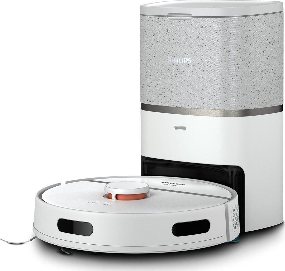 Philips 3000 Serisi Islak Kuru Beyaz İstasyonlu Robot Süpürge,4000 Pa ...