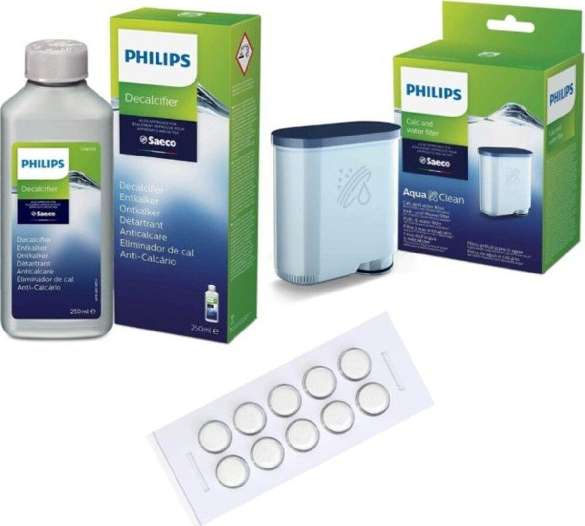 Philips EP 5447 Kireç Solüsyonu, Aquaclean,10'lu Yağ Çözücü Tablet 3'lü ...