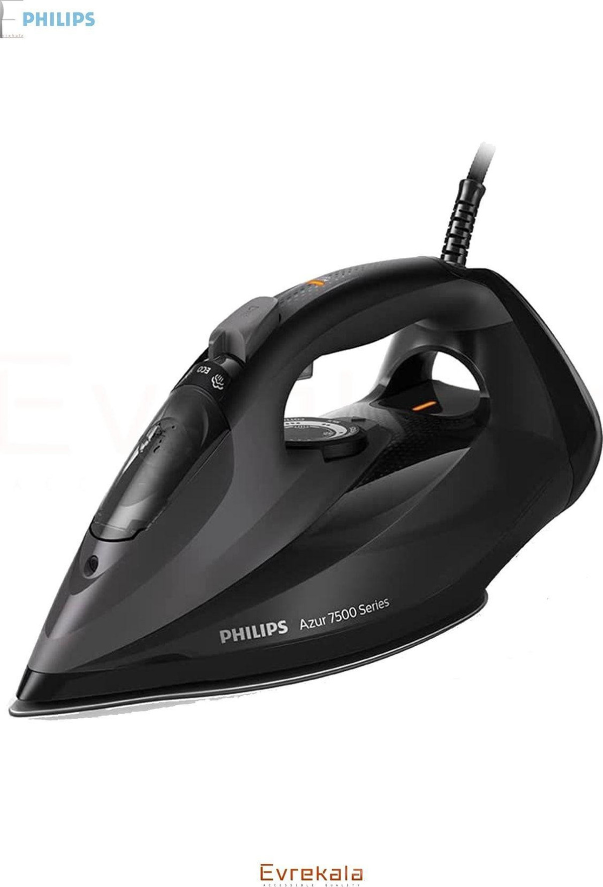 Philips Azur Advanced Essential Series 3200 W Buharlı Ütü Siyah - idefix