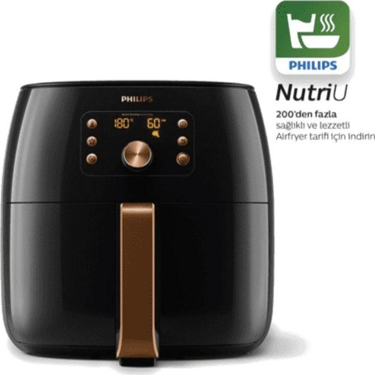 Philips HD9867/90 Premium Airfryer XXL Smart Sensing Akıllı Sıcak Hava ...