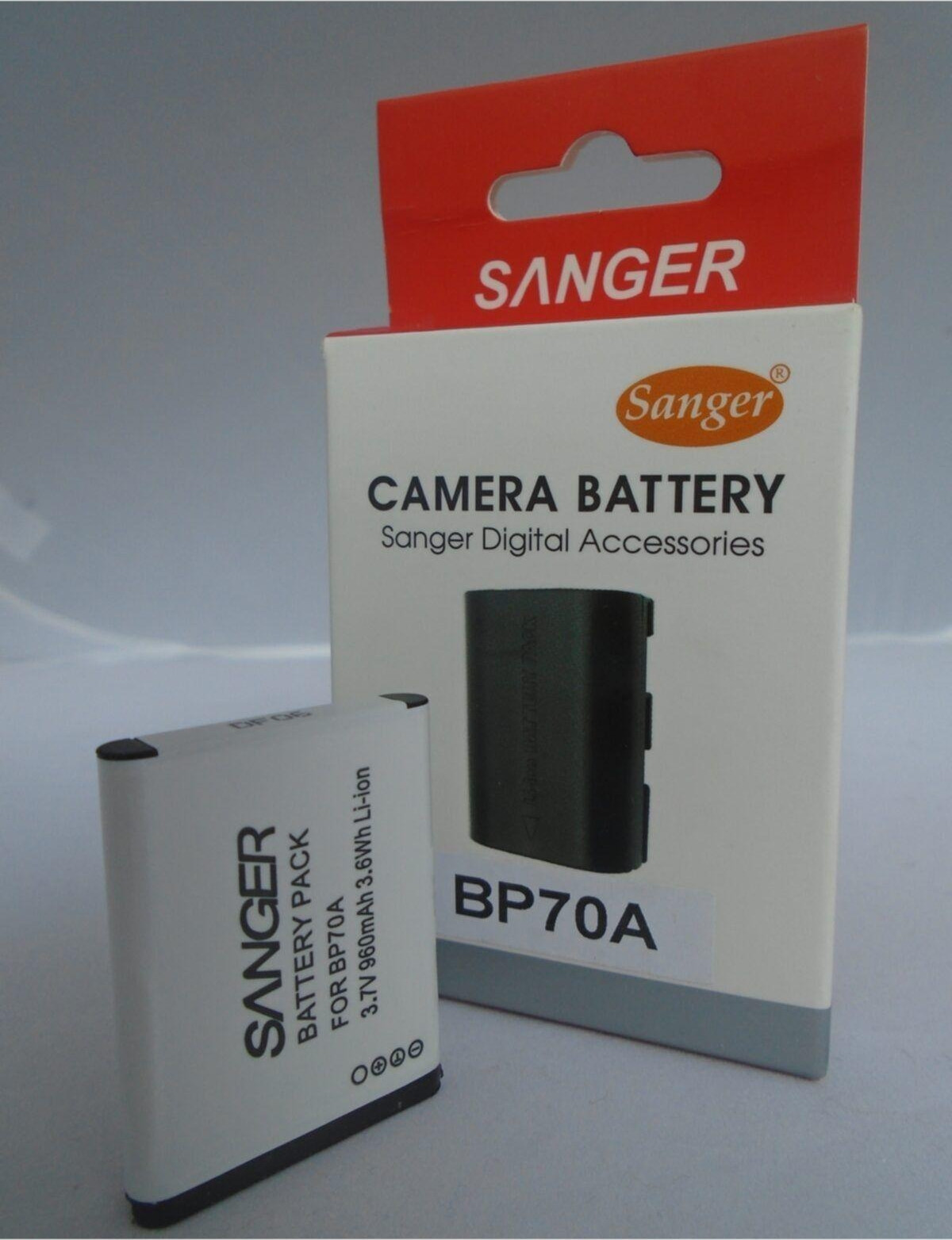 SANGER Samsung Bp70A Kamera Bataryası, Bp 70A Pil - idefix