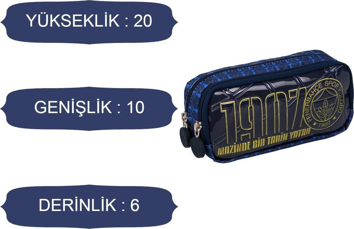 24751 FENERBAHCE MAZINDE BIR TARIH YATAR KALEM CANTASI