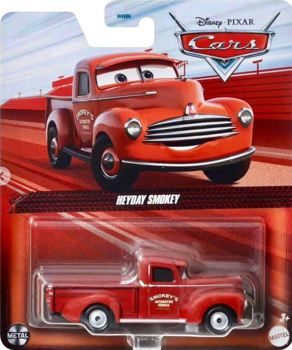 Mattel Disney Pixar Cars 1:55 Heyday Smokey - idefix