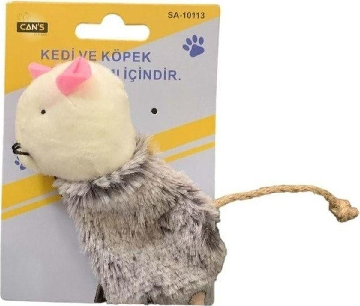 Cans Sa10113 Yumuşak Fare Oyuncak 10 Cm - idefix